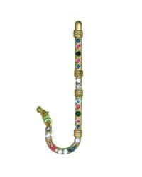 Rare Antique Indian Cultural Artifact U Shaped Staff With Intricate ...